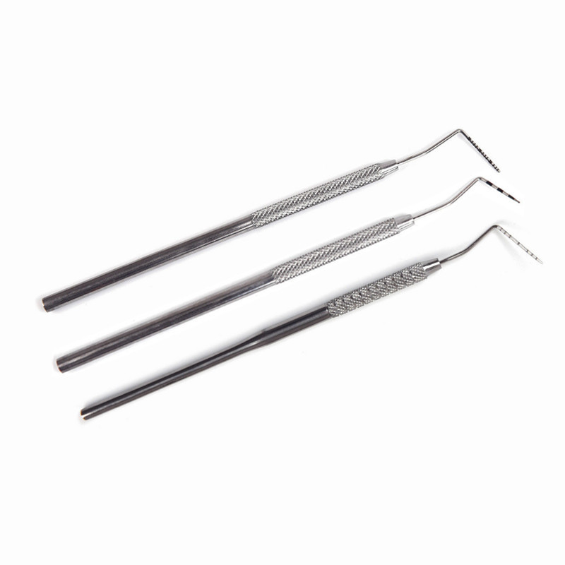 3 Pcs/Kit Hygienist Dental Examination Periodontal Probe Pocket Depth ...