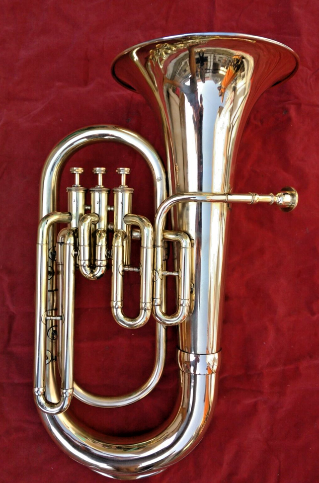 Euphonium 3 Valve Jazz Musical Instrument For Concerts & Orchestra ...