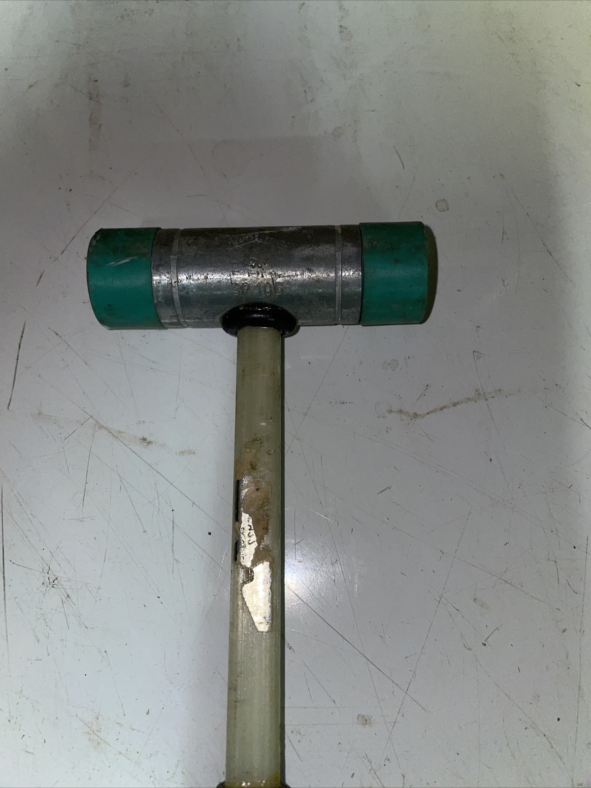 NUPLA Soft Face Hammer With 2 Tips Used SP105 | eBay
