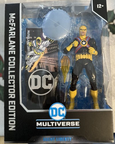 DC Multiverse McFarlane Collectors Edition-Agent Liberty | eBay