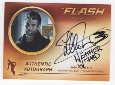 Liam McIntyre Weather Wizard THE FLASH Season 2 Autograph Card Auto ...