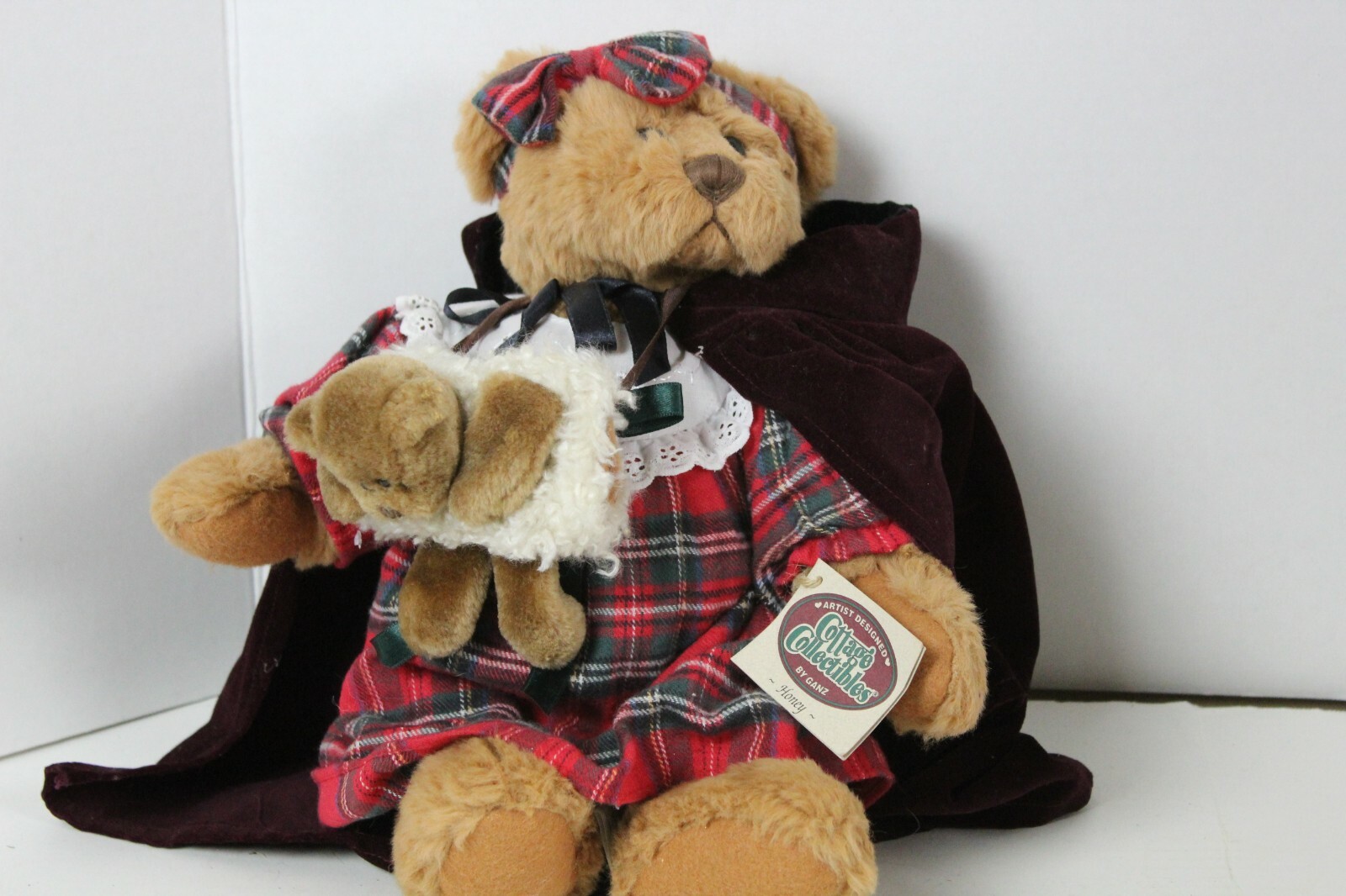Cottage Collectibles HONEY Ganz Teddy Bear Plush 12" Cape Teddy Bear ...