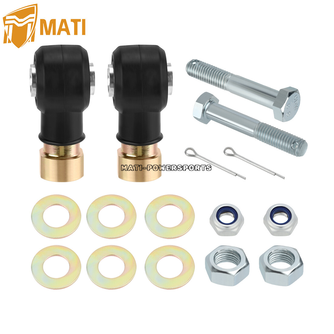 M MATI Tie Rod End Kit for Polaris Ranger Crew 570 700 800 900 1000 XP ...