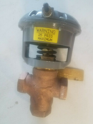 New Johnson Controls V-4324-1006 3/4" 3-Way Mixing Valve W/Valve ...