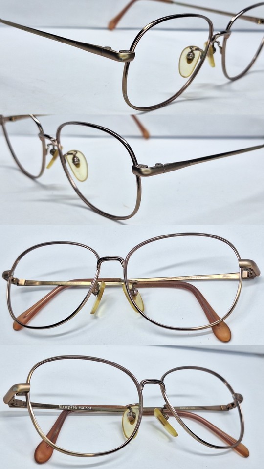 Vintage Empire NO.107 Sabae Archive Glasses Frame Japan 13g Ultralight ...