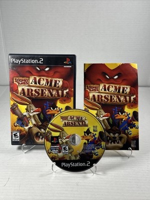 Looney Tunes: Acme Arsenal Sony PlayStation 2 PS2 Complete w Manual ...