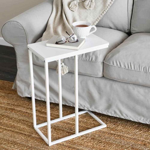 C Table - 10.25 in W Scandinavian White | eBay