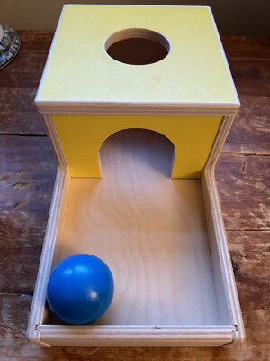 LOVEVERY Wooden Ball Drop Box w/ Balls - 7 - 8 Months - Play Kit ...