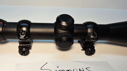Simmons Scope 3-9X32 Model 21017 With Rings (K) | eBay