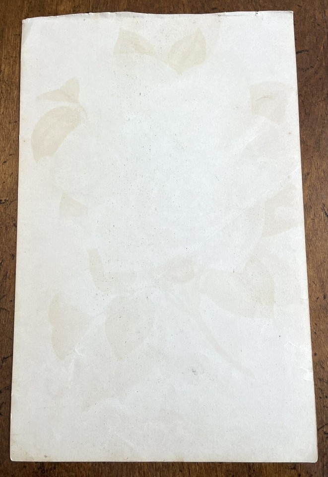 Beautiful ANTIQUE 1800s Stecher Litho Botanical Chromolithograph MOSS ...