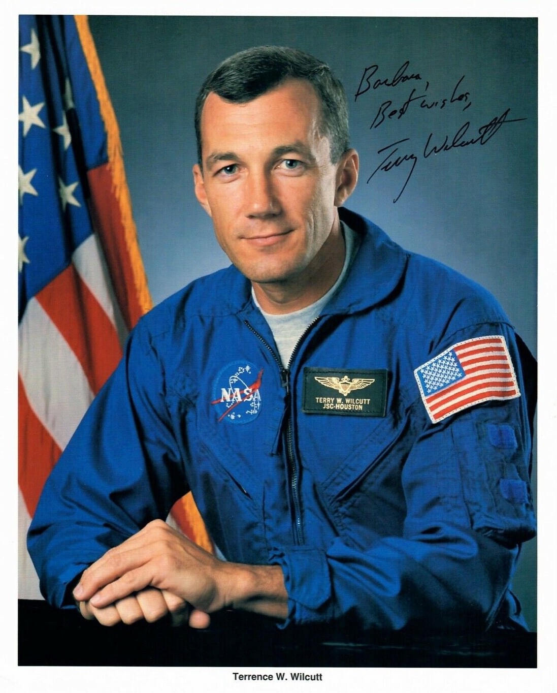 Astronaut Terry Wilcutt Signed NASA Lithograph | eBay