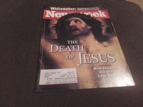 Newsweek April 4, 1994 The Death Of Jesus | eBay