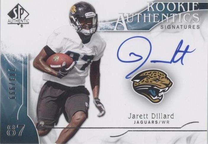 2009 SP Authentic - Rookie Authentics Signatures Jarett Dillard #312 / ...