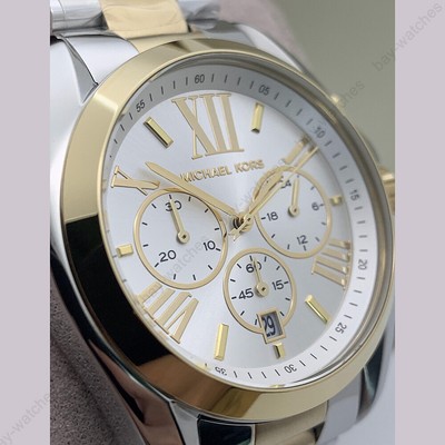 Luxurious Michael Kors Bradshaw Chronograph Silver And
