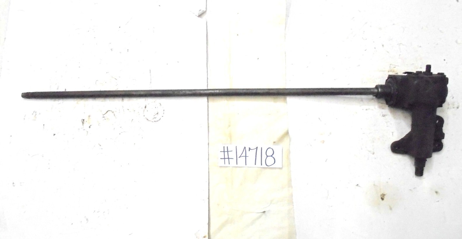 1965-1966 Mustang Manual Steering Gear Box with Shaft - 19:1 Gear Ratio ...