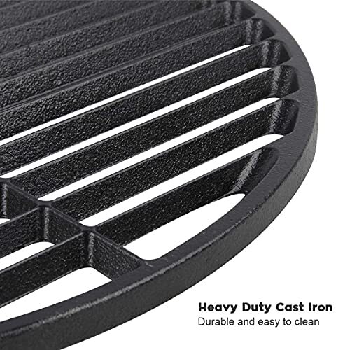 Cast Iron Cooking Grids Grates for Medium Big Green Egg Charcoal Grill ...