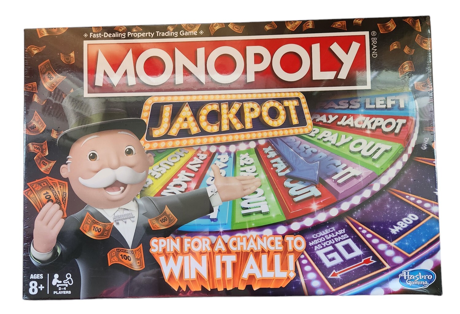 New And Sealed Monopoly Jackpot Board Game by Hasbro Gaming 2015 ...