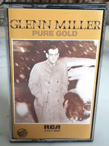 GLENN MILLER / PURE GOLD CASSETTE ~ RCA RECORDS AYK1-3666 ~ MOONLIGHT ...