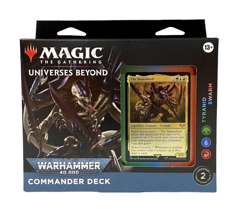 MTG Universes Beyond: Warhammer 40,000 Commander Deck – Tyranid Swarm