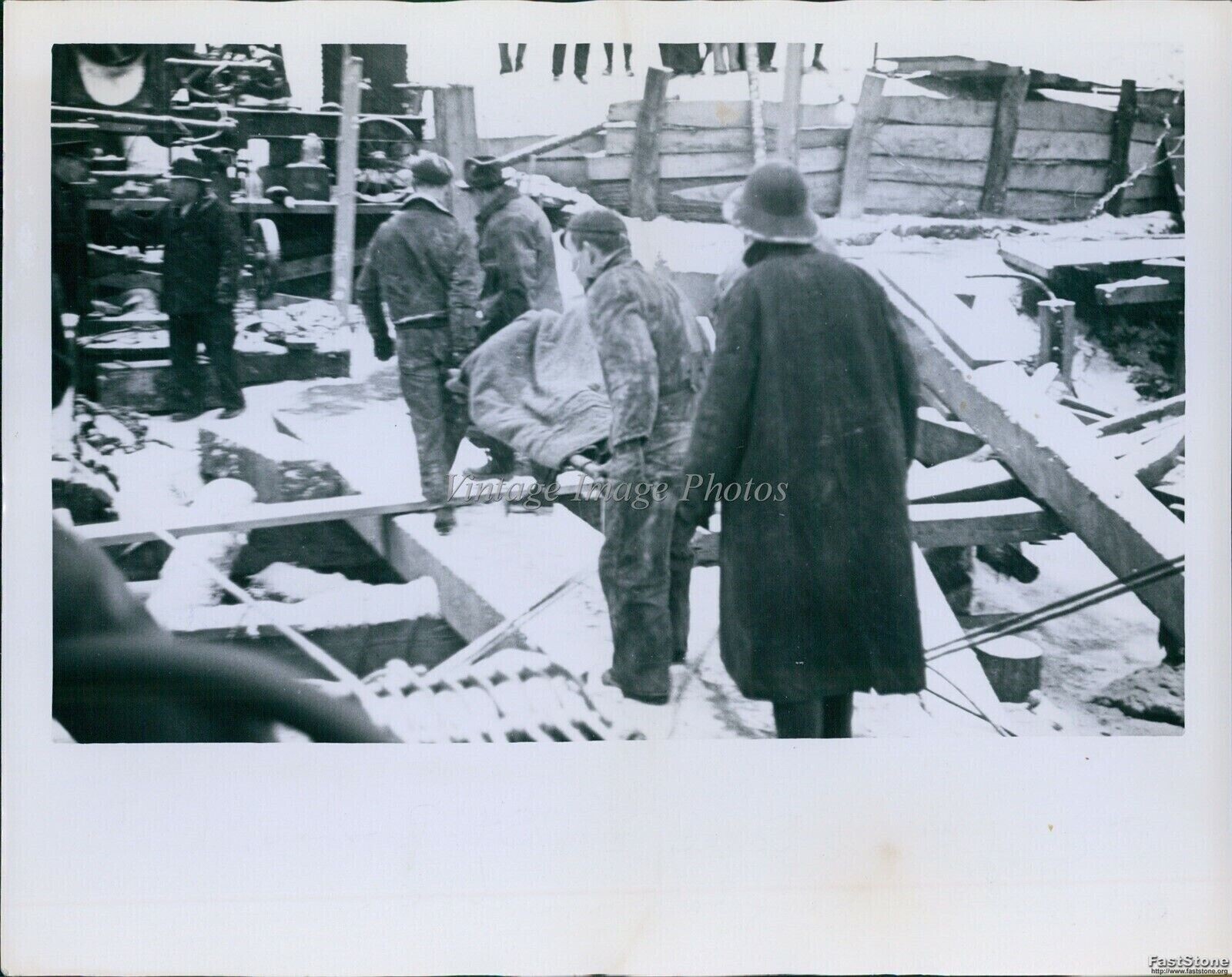 Vintage George Sealey Body Removed From Water Port Stanley On Tragedy ...