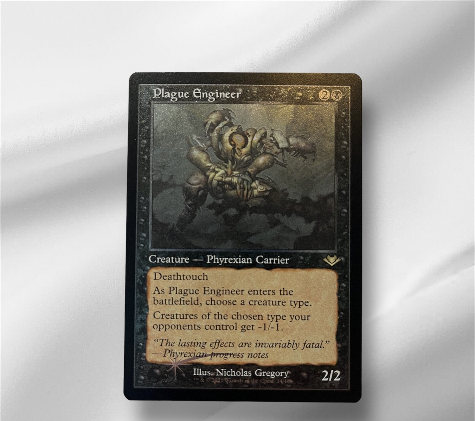 Plague Engineer (Retro FOIL Etched) x1 - MTG ENGLISH Modern Horizons 2 ...