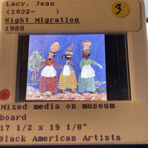 Jean Lacy “Night Migration” African-American Art 35mm Slide | eBay