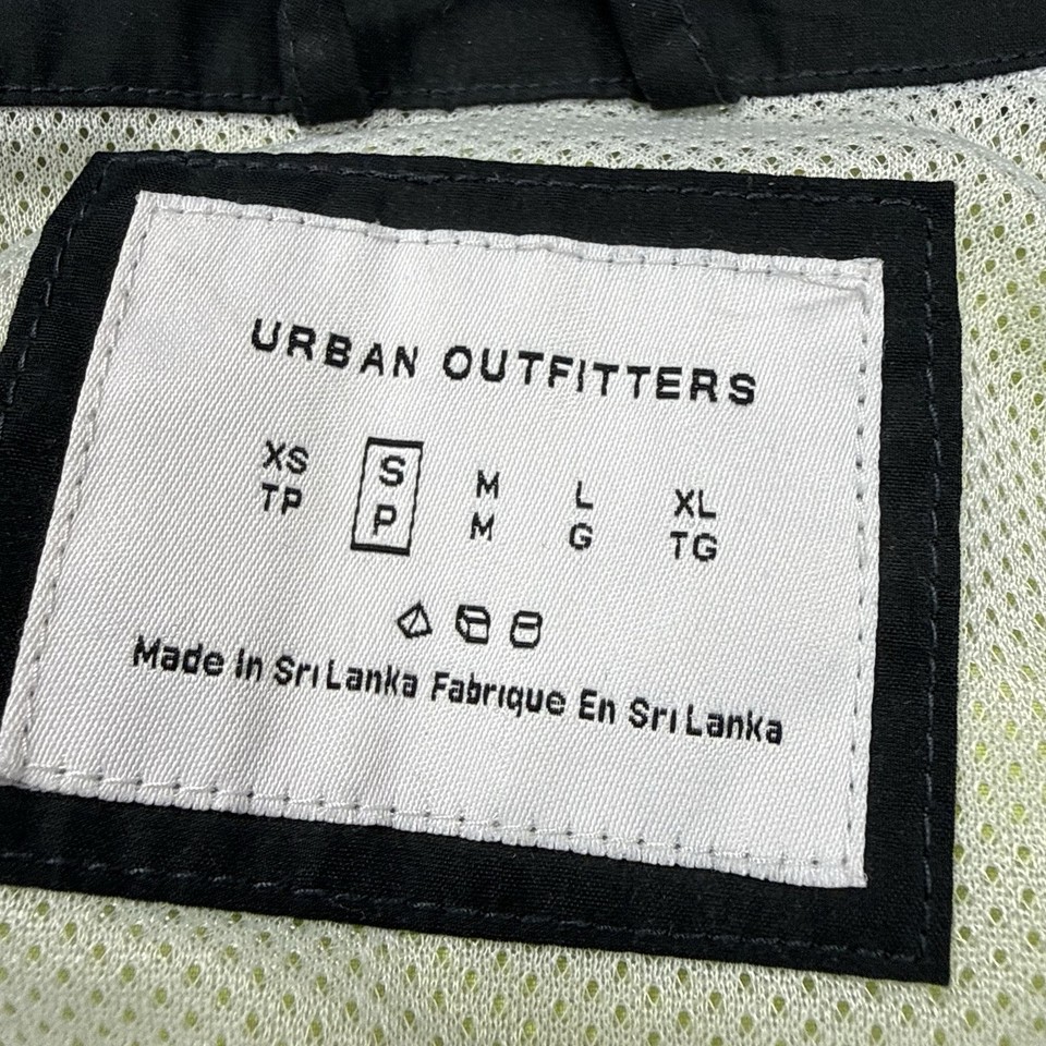 Urban Outfitters Retro Meadowlands Track Windbreaker Jacket Full Zip Sz ...