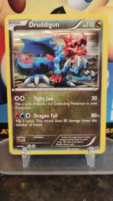 DRUDDIGON Dragon Vault Series POKEMON Holo 2012 Trading Card 17/20 | eBay
