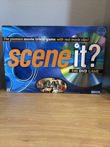 Scene it? The DVD Movie Trivia Game by Mattel NIB Sealed 2003 1st ...