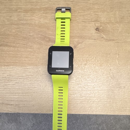 Garmin GPS Running Watch Yellow Heart Rate Sensor Clock | eBay