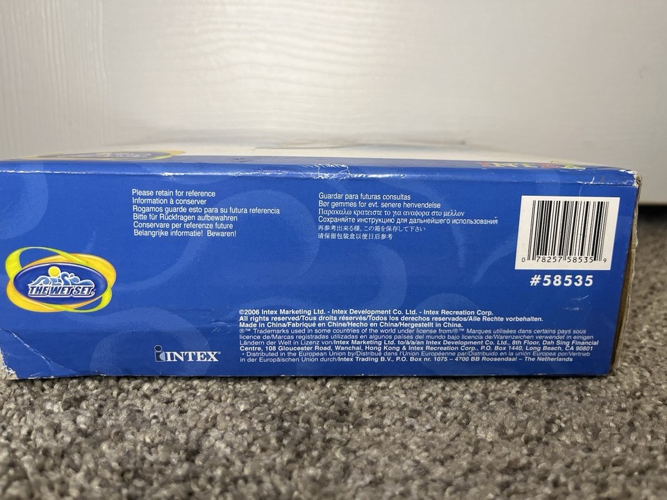 Wet Set Intex 2000 Large Dolphin Ride-On Inflatable Pool Float 69x26 ...