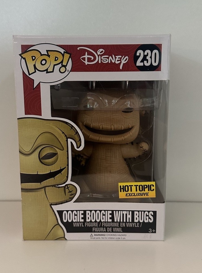 Funko Pop Oogie Boogie With Bugs Hot Topic Exclusive #230 | eBay
