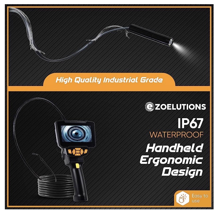 Articulating Borescope Inspection Camera | eBay