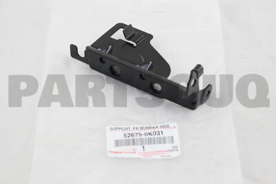 526750K031 Genuine Toyota SUPPORT FR BUMPER S 52675-0K031 | eBay
