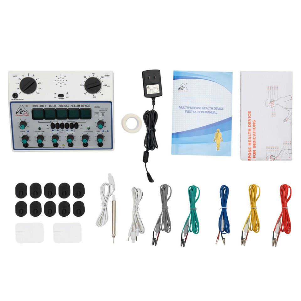 KWD808-I Electric Acupuncture Stimulator Machine Output Patch Massager ...