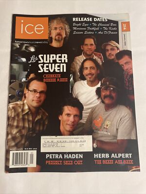 2005 January, Ice Magazine, LOS SUPER SEVEN Celebrate Border Radio ...