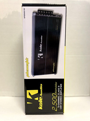 KOLE AUDIO KP2500.5D AUDIO MINI 5-CHANNEL CLASS D CAR STEREO AMPLIFIER ...
