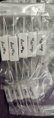 3.3ohm - 3w AXIAL CEMENT RESISTOR / 10 PIECES (qzty) | eBay