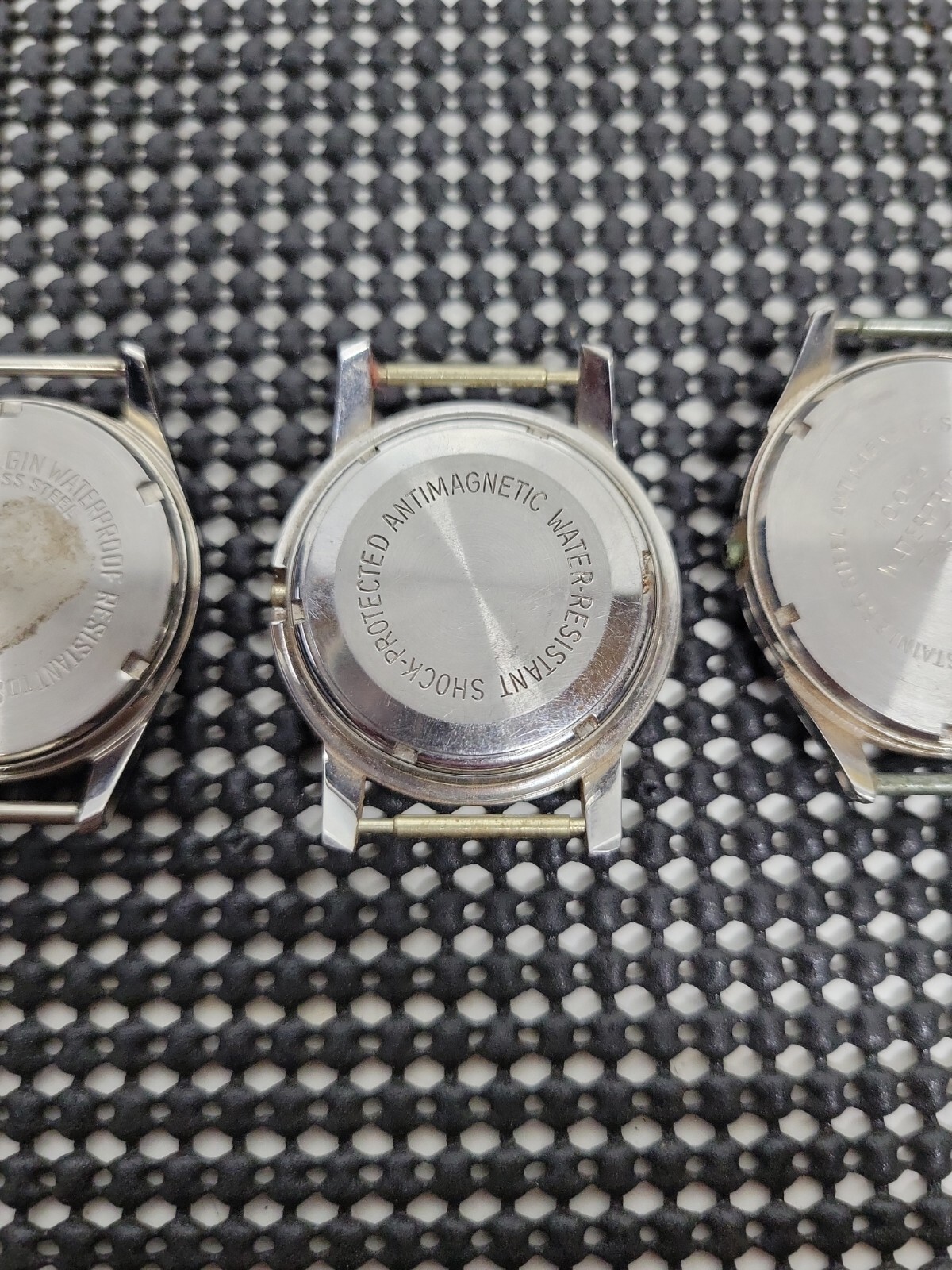 TK Co. Elgin Bulova Wadsworth Brevet Dorlin Watch Case & Back lot of 5 | eBay