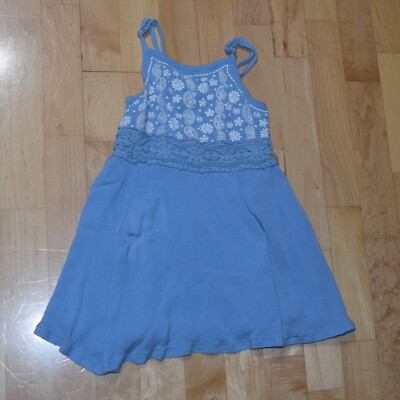 COPPER KEY Little Girls' sz 4 Blue Sundress Dress - Super Cute! | eBay