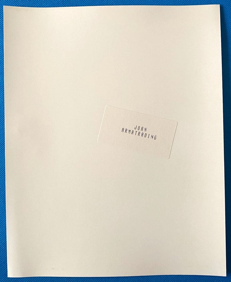 Joan Armatrading - Living for You 1988 Promo Photo 10"x8" & Press ...