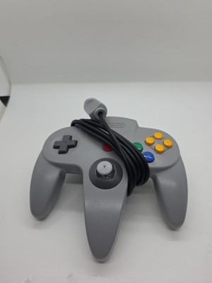 Nintendo 64 Gray Controller AUTHENTIC OEM N64 Original Works | eBay