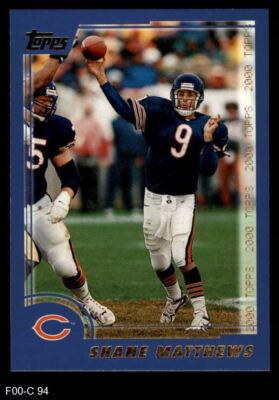 2000 Topps #94 Shane Matthews Bears Florida 8 - NM/MT | eBay