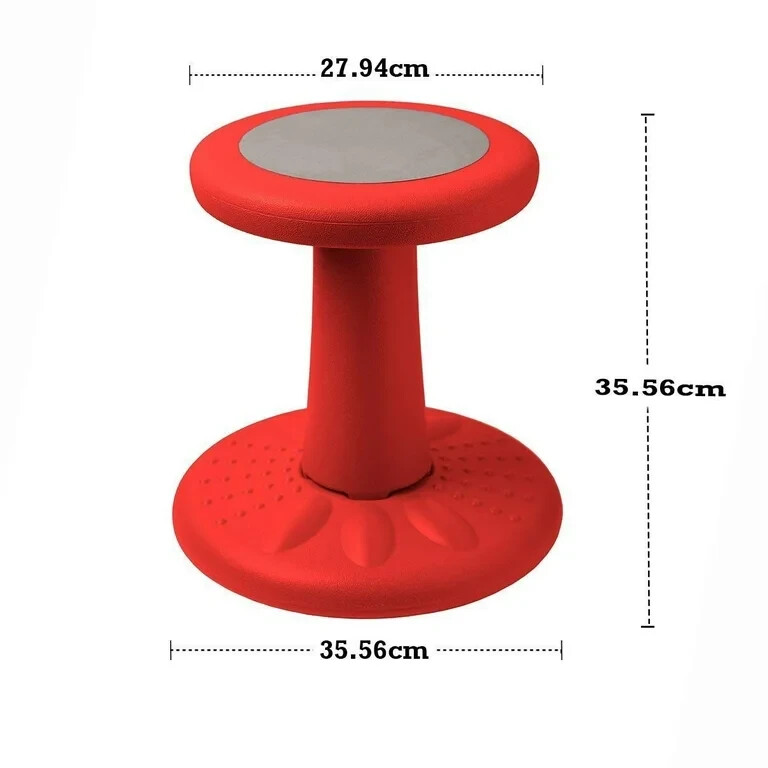 Childs Wobble Chair, Comfify Active Kid Red Chair, Childs Desk - FREE ...