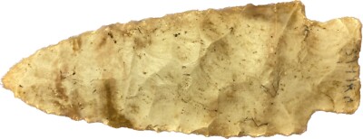 Authentic Scottsbluff arrowhead With Motley Coa | eBay