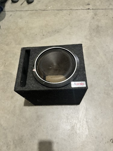 Ported 10 inch subwoofer box, subwoofer cover included, | eBay