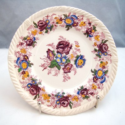 Royal Cauldon England X2886 TRENTHAM Bread & Butter Plate(s) READ | eBay
