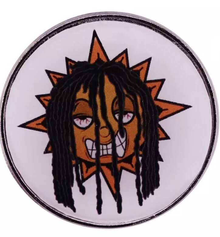 Chief Keef Glo Gang Logo Glo Gang Worldwide Classic Sun Logo