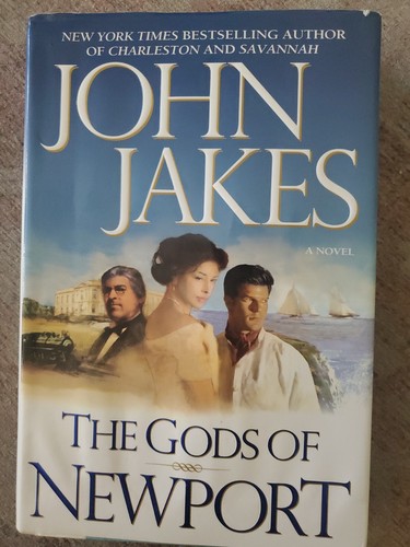 John Jakes Hard cover book The Gods of Newport novel 383 pgs | eBay