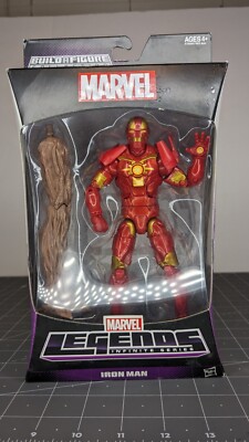 Marvel Legends Infinite Series - Iron Man - Groot Build a Figure ...
